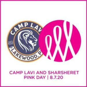 Pink Day at Camp Lavi - Sharsheret