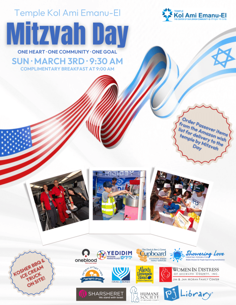 Mitzvah Day at TKAE - Sharsheret